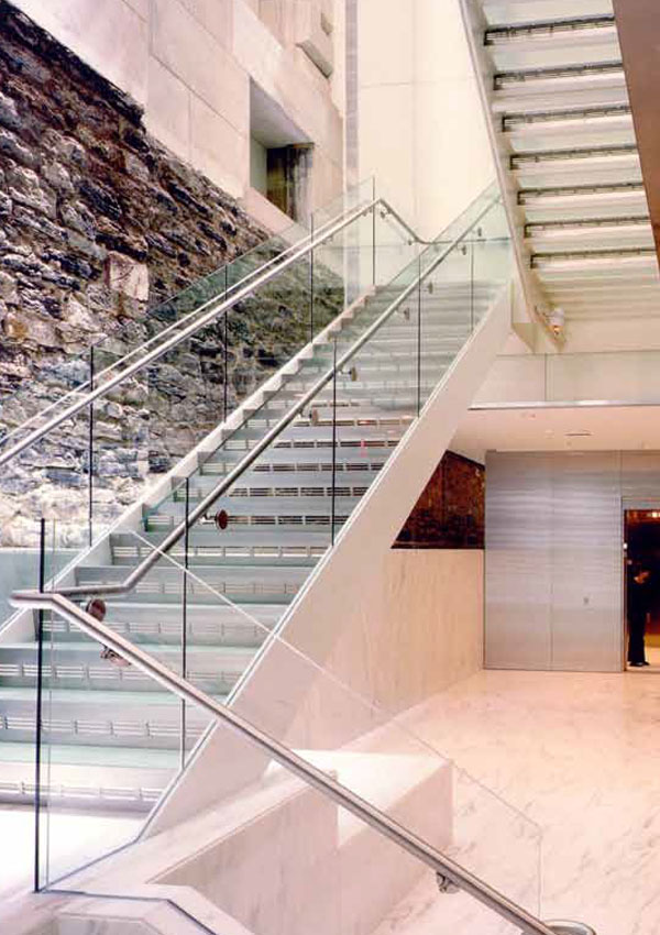 Glass Staircase in Kerala - Glass Handrail - Trutuff Safety Glass
