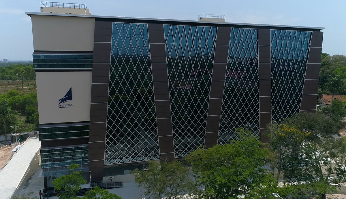 Glass Manufacturers in Kerala - Accel IT Park - Trutuff Safety Glass